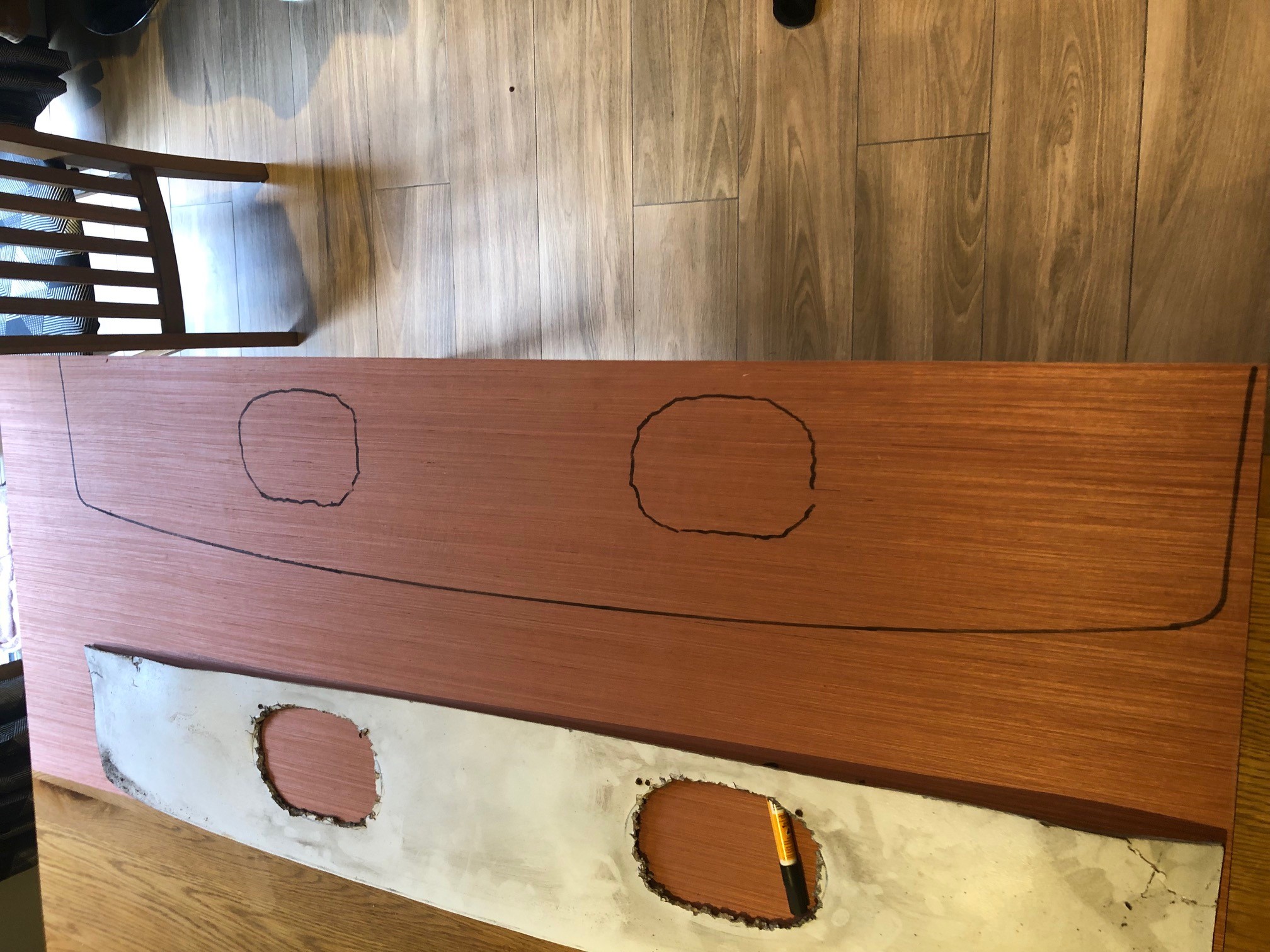 Making a parcel shelf – My Mustang Journey